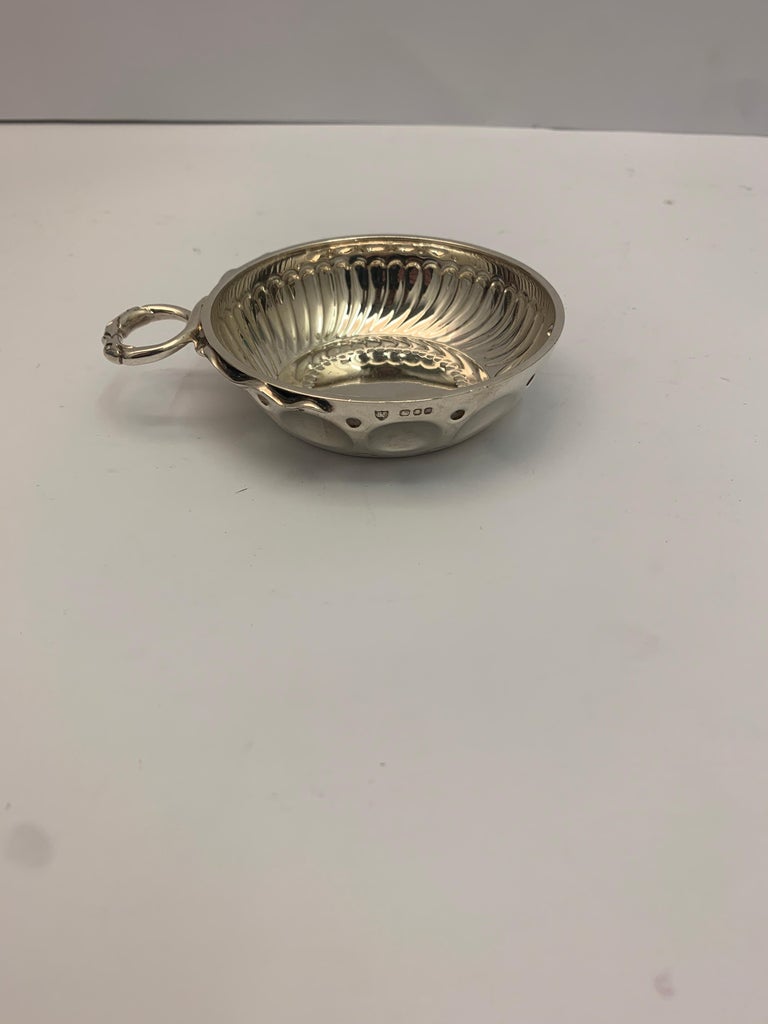 Small Vintage Silver Wine Taster, 1967 For Sale at 1stDibs