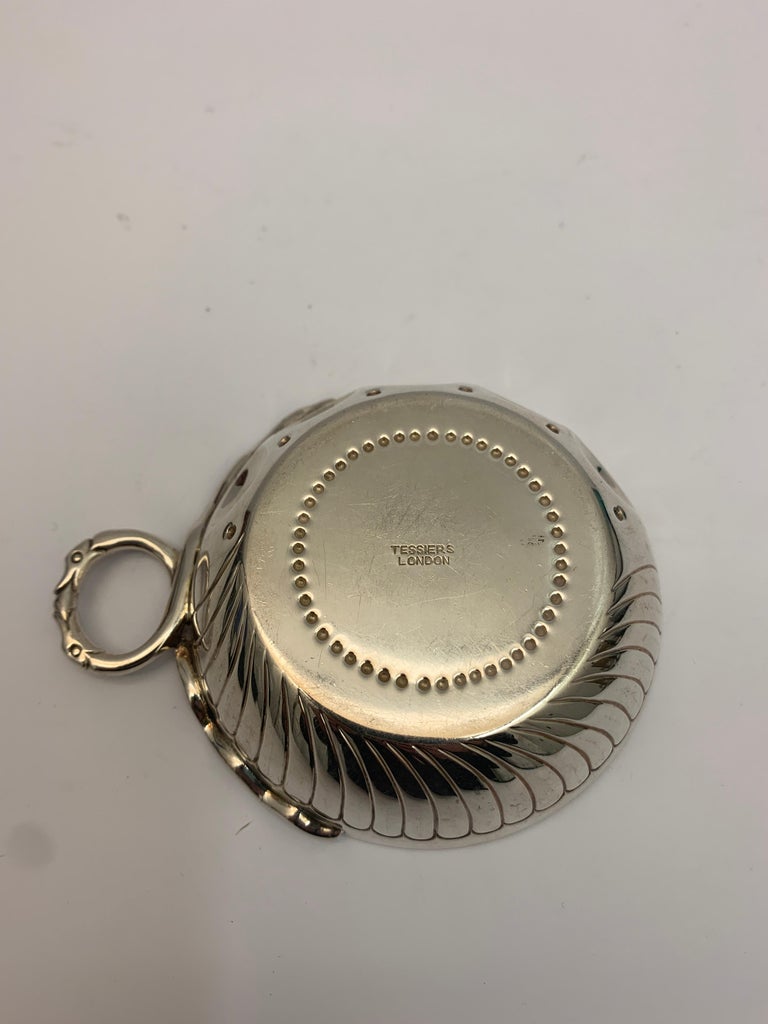 Small Vintage Silver Wine Taster, 1967 For Sale at 1stDibs
