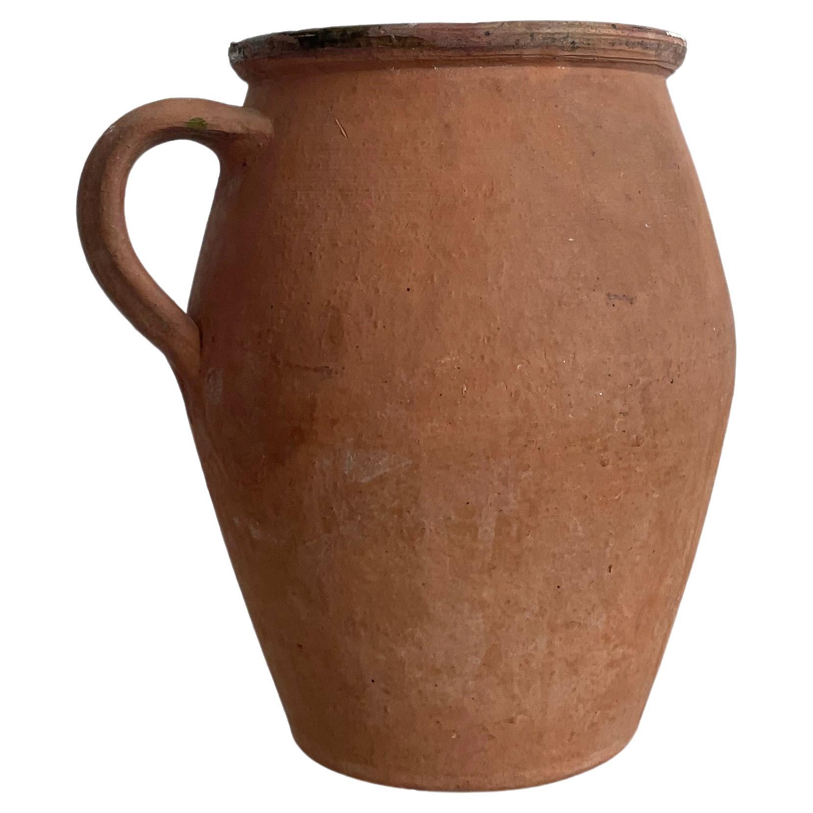 Large Studio Pottery Drip Glaze Lidded Stoneware Jar, 20th Century For ...