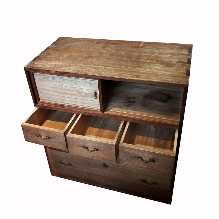 Small Wood Cabinet or Drawer Chest, Mid-20th Century at 1stDibs | small ...