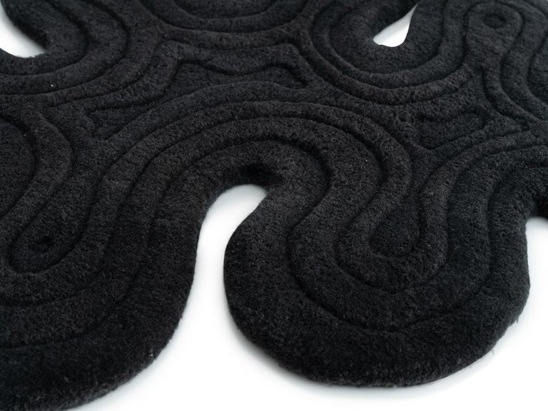 Small Wool Dune Rug Hunter For Sale at 1stDibs
