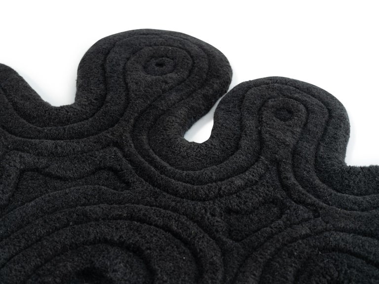 Small Wool Dune Rug Hunter For Sale at 1stDibs