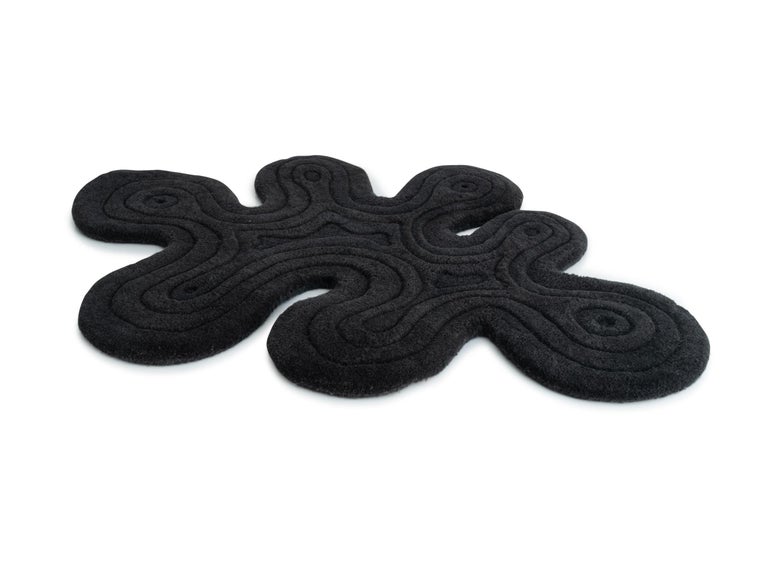 Small Wool Dune Rug Hunter For Sale at 1stDibs