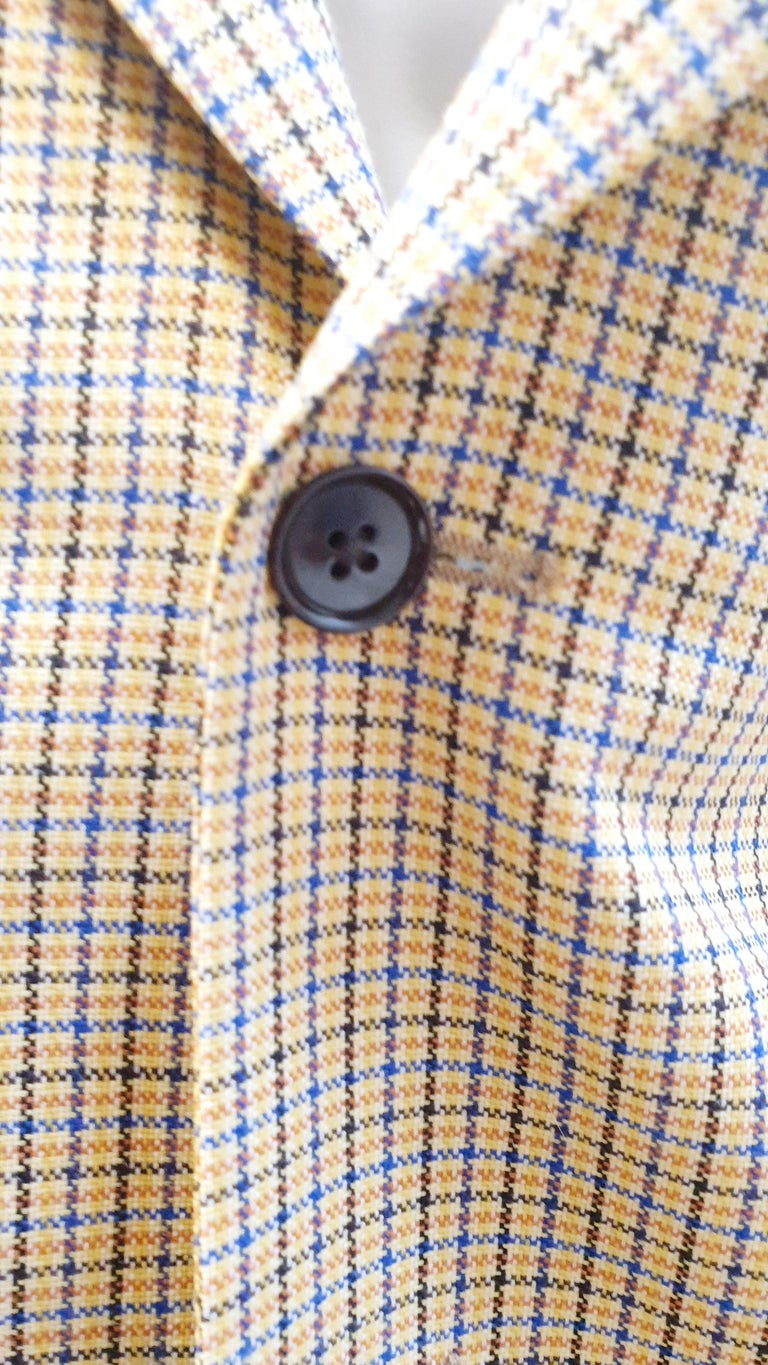 Smith and Smith Men's Checked Blazer from the Black and Blue collection ...