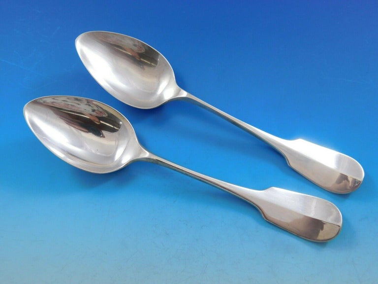 Smithsonian by Kirk Sterling Silver Flatware Set for 8 Service 45 ...