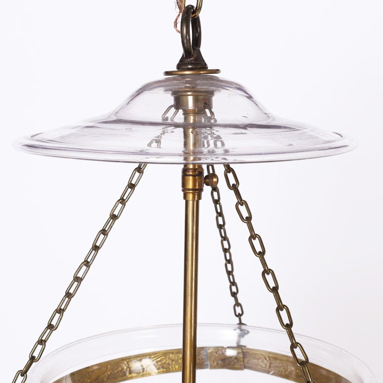 Smoke Bell Pendant or Light Fixture For Sale at 1stDibs