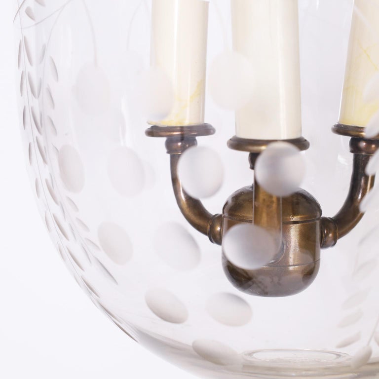 Smoke Bell Pendant or Light Fixture For Sale at 1stDibs