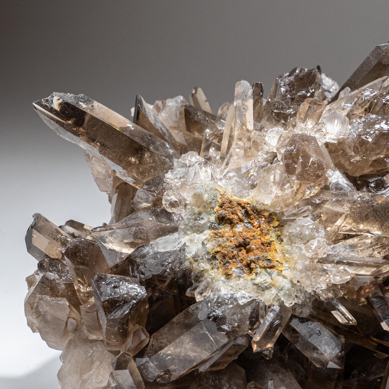 Smoky Quartz Crystal Cluster from Mina Gerais, Brazil (9 lbs) For Sale ...