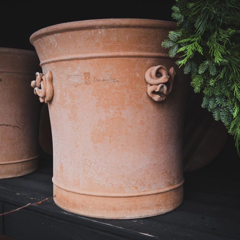 Snake Pot by Arabella Lennox Boyd Terracotta Impruneta at 1stDibs