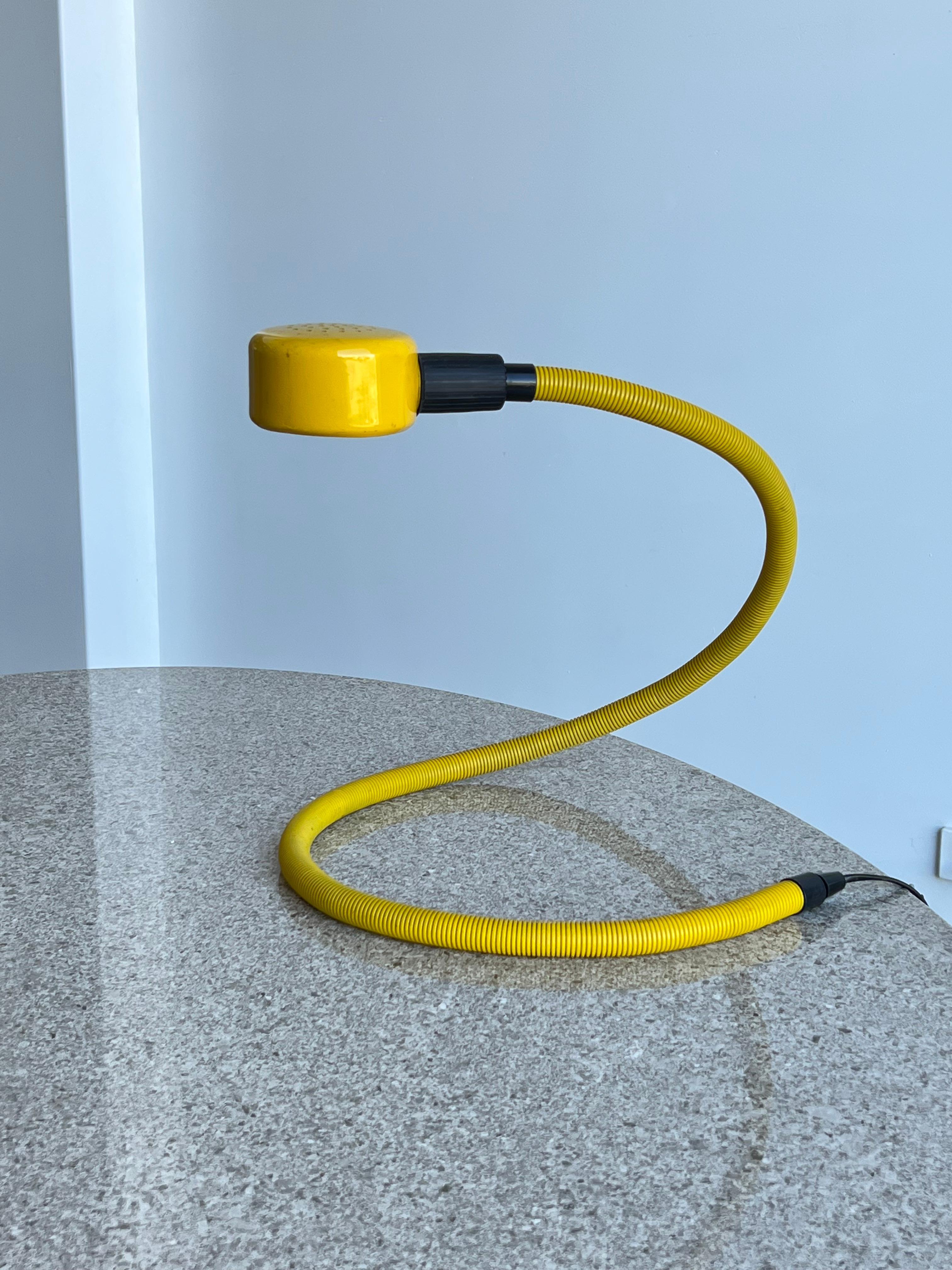 Snake Table Lamp by Isao Hosoe for Valenti Italia at 1stDibs