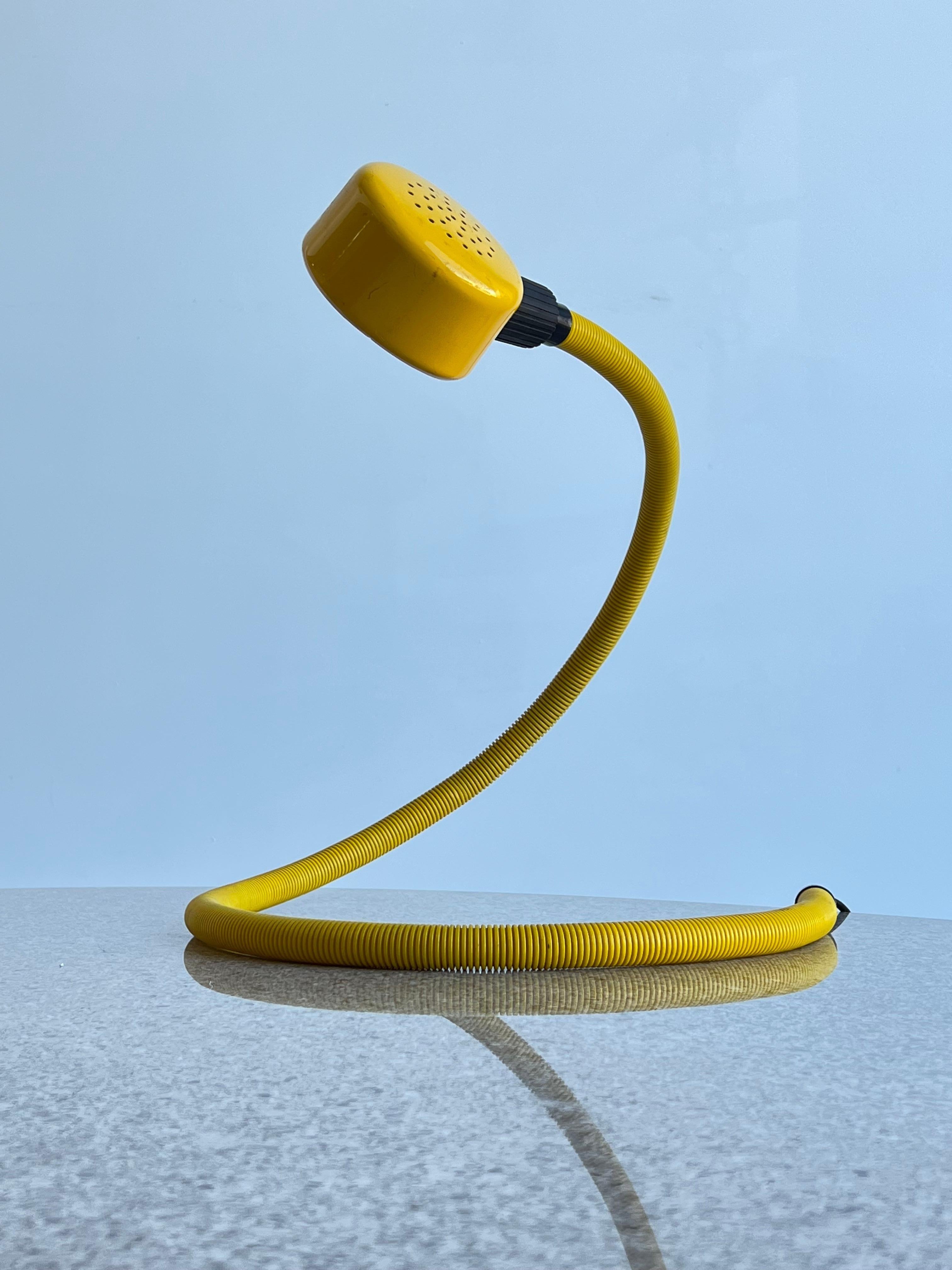Snake Table Lamp by Isao Hosoe for Valenti Italia at 1stDibs