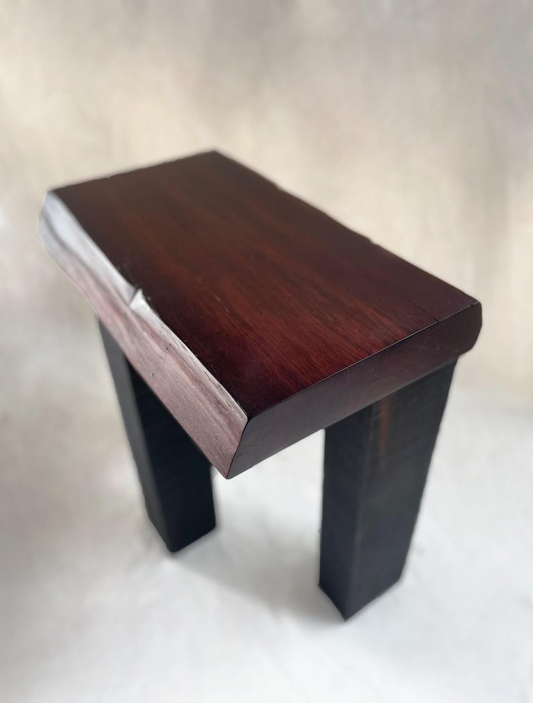 Snake wood stool For Sale at 1stDibs