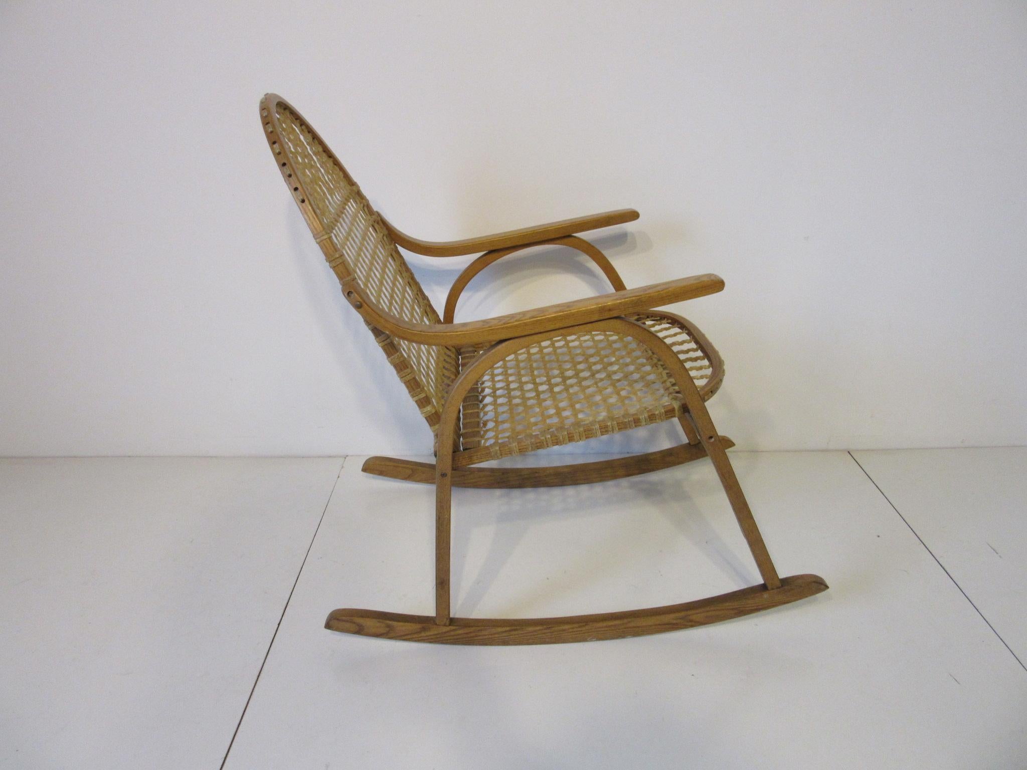 Snow Shoe Styled Rocking Chair by Vermont Tubbs at 1stDibs | vermont ...
