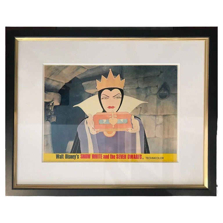 Snow White and the Seven Dwarfs, Framed Poster, 1960's-1970's R, #2 For ...