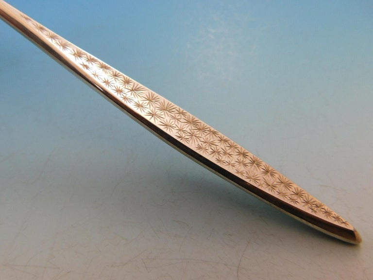 Snowflake by International Century Sterling Silver Flatware Set Service ...