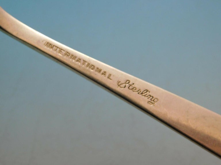 Snowflake by International Century Sterling Silver Flatware Set Service ...