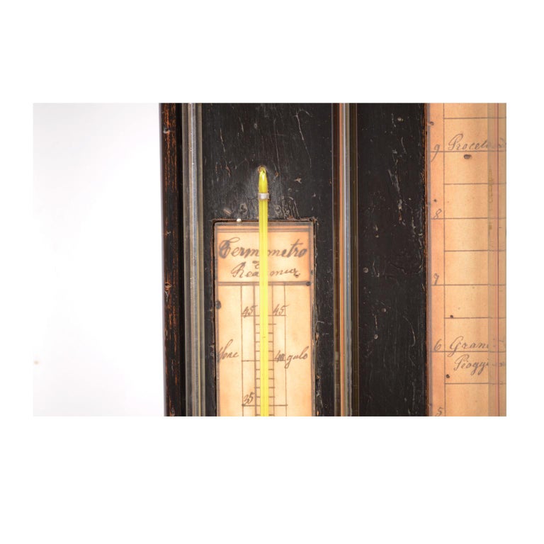 Barometer Antique Weather Measuring Instrument by Giuseppe Piana Early ...