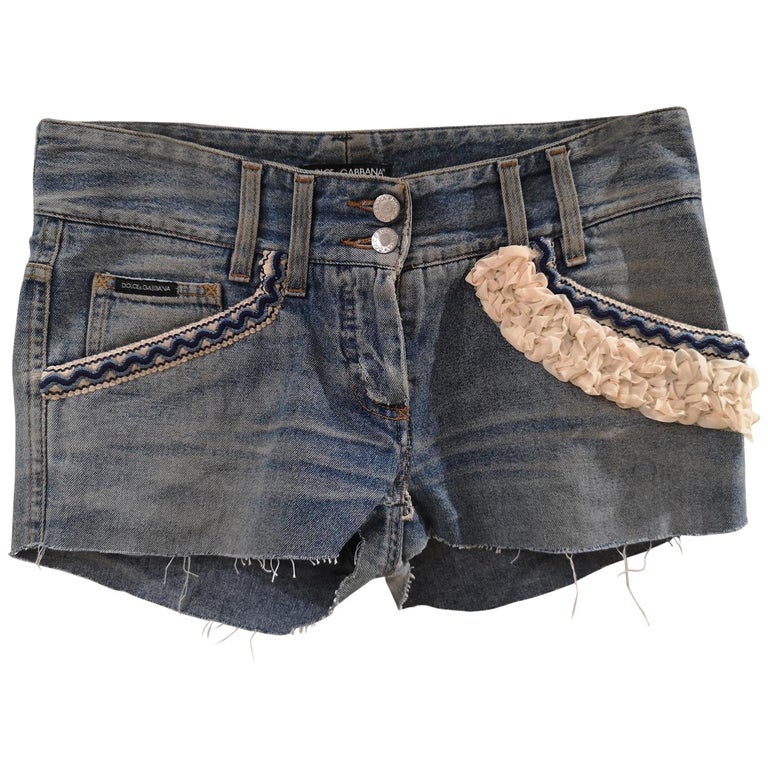 SOAB Denim handmade shorts For Sale at 1stDibs