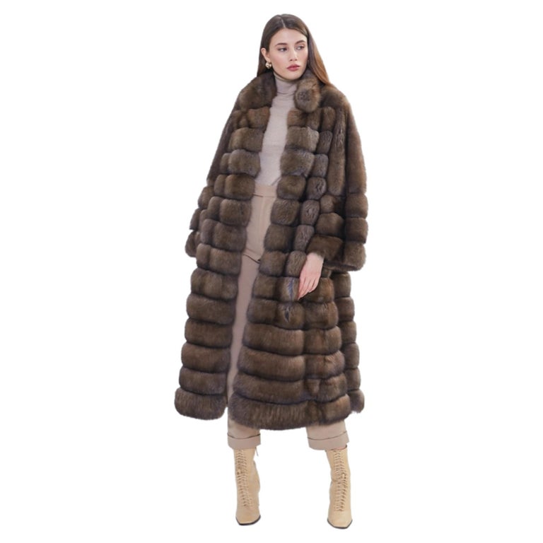 Sobol Russian Sable Jacket size Oversized XL 18-20 For Sale at 1stDibs
