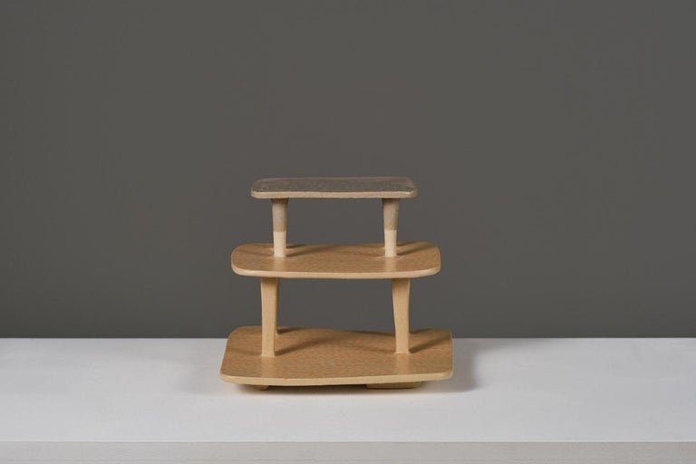 Sobretaula #2 by Rosa Cortiella, Grogged Clay Centerpiece For Sale at ...