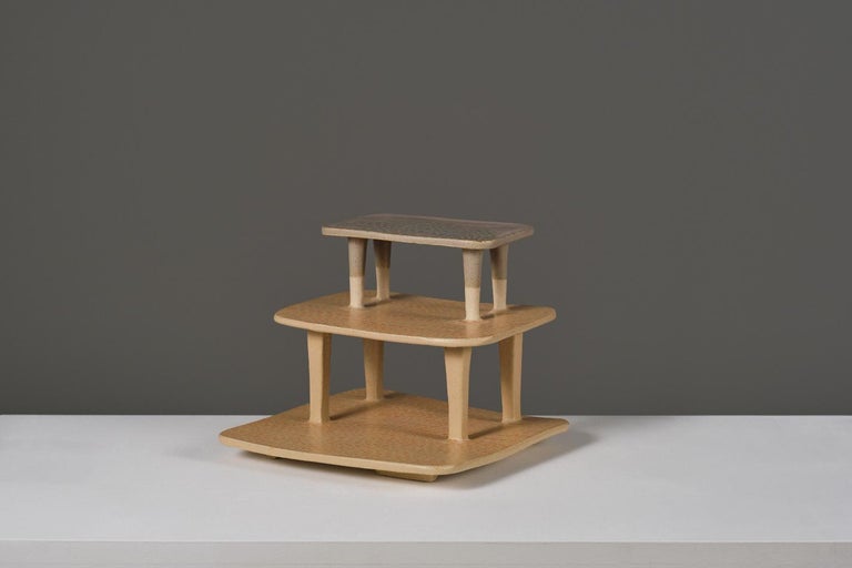 Sobretaula #2 by Rosa Cortiella, Grogged Clay Centerpiece For Sale at ...