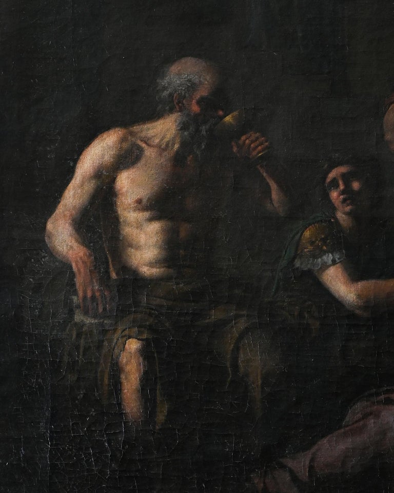 Socrates, 18th Century, Oil on Canvas, Unsigned For Sale at 1stDibs