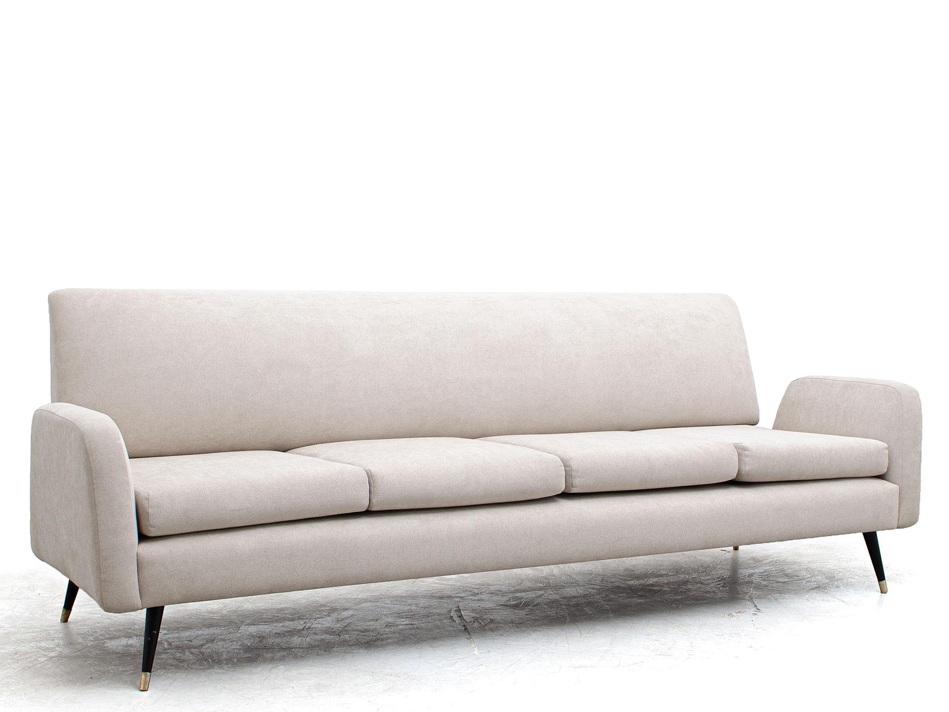 Mid-Century Modern Platform Sofa by Martin Borenstein at 1stDibs