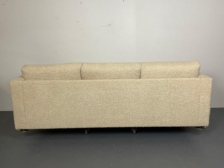 Mid Century Modern Sofa by Stendig, New Luxurious Boucle, Switzerland ...