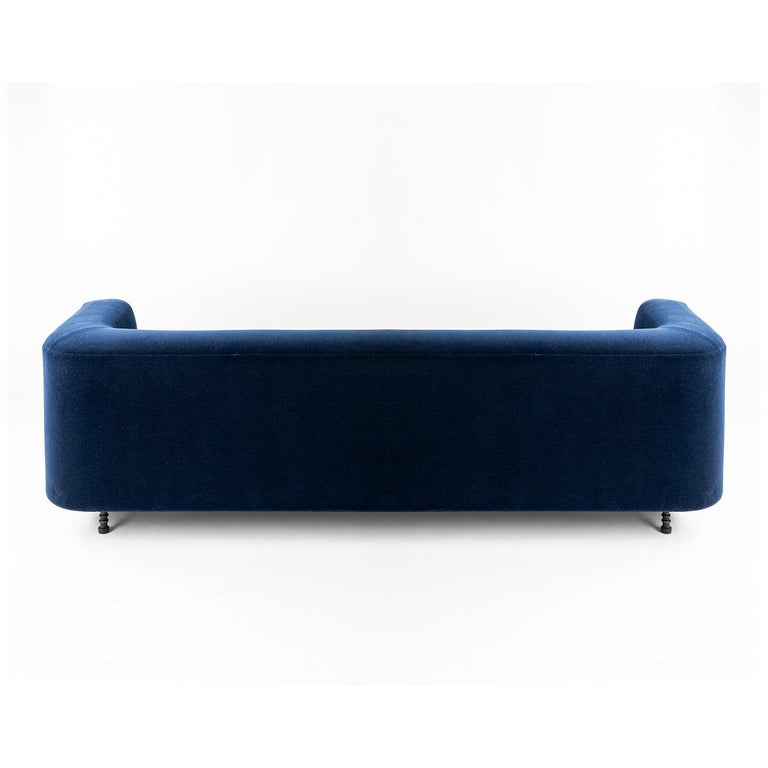 Sofa Classical Modern Round Contemporary with Simple Hand Carved Steel ...