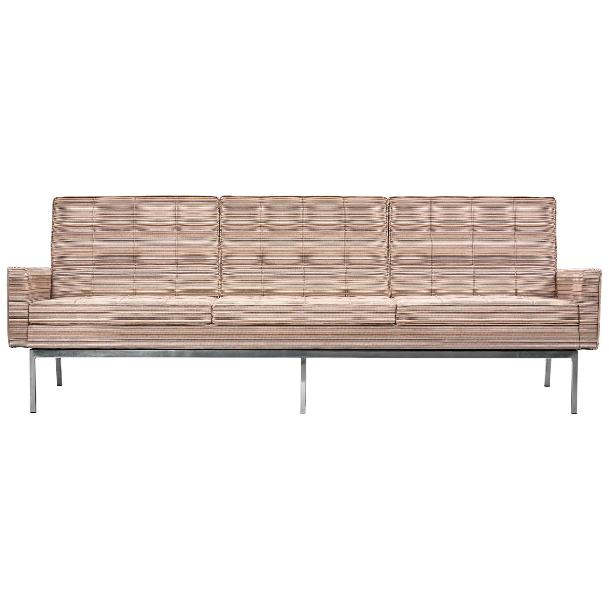 Rare 4-seater Sofa By Florence Knoll International at 1stDibs