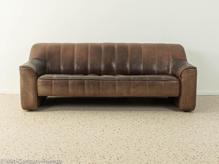 Sofa Model Ds-44 by Desede from the 1970s, Original Leather Cover, Made ...