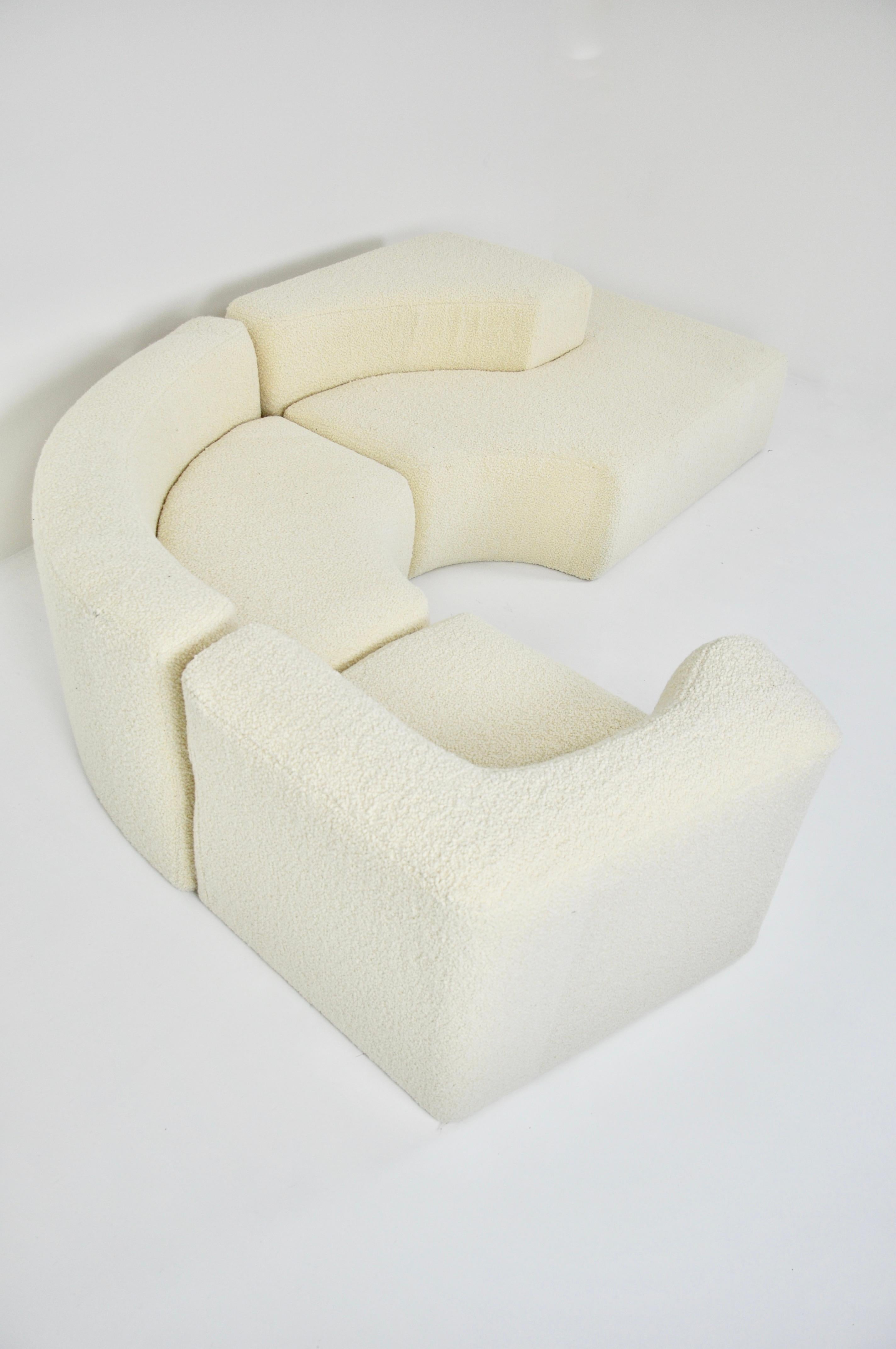 Sofa Style Roberto Pamio, Noti Massari and Renato Toso for Stilwood ...