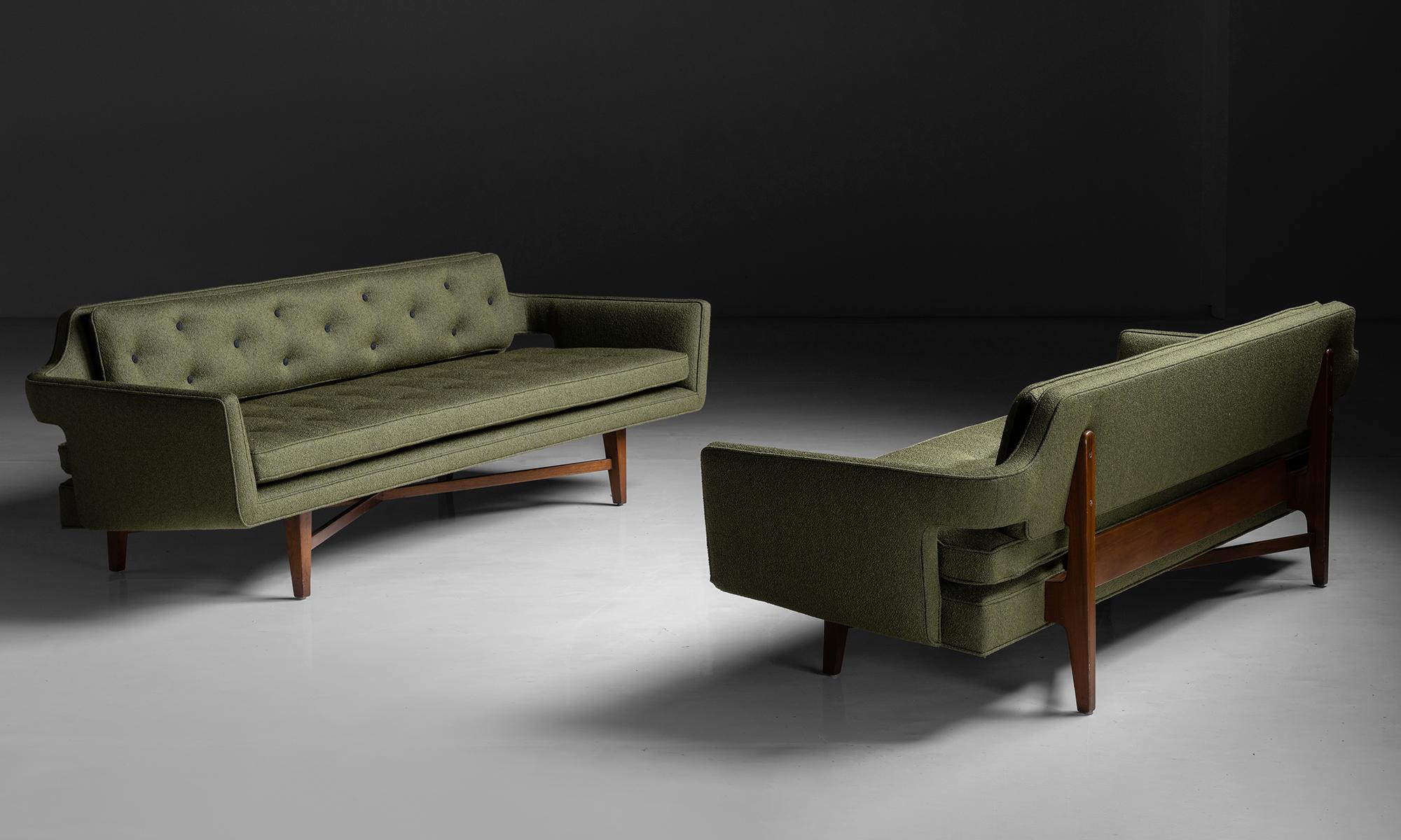 Sofas by Edward Wormley, America, circa 1960 For Sale at 1stDibs