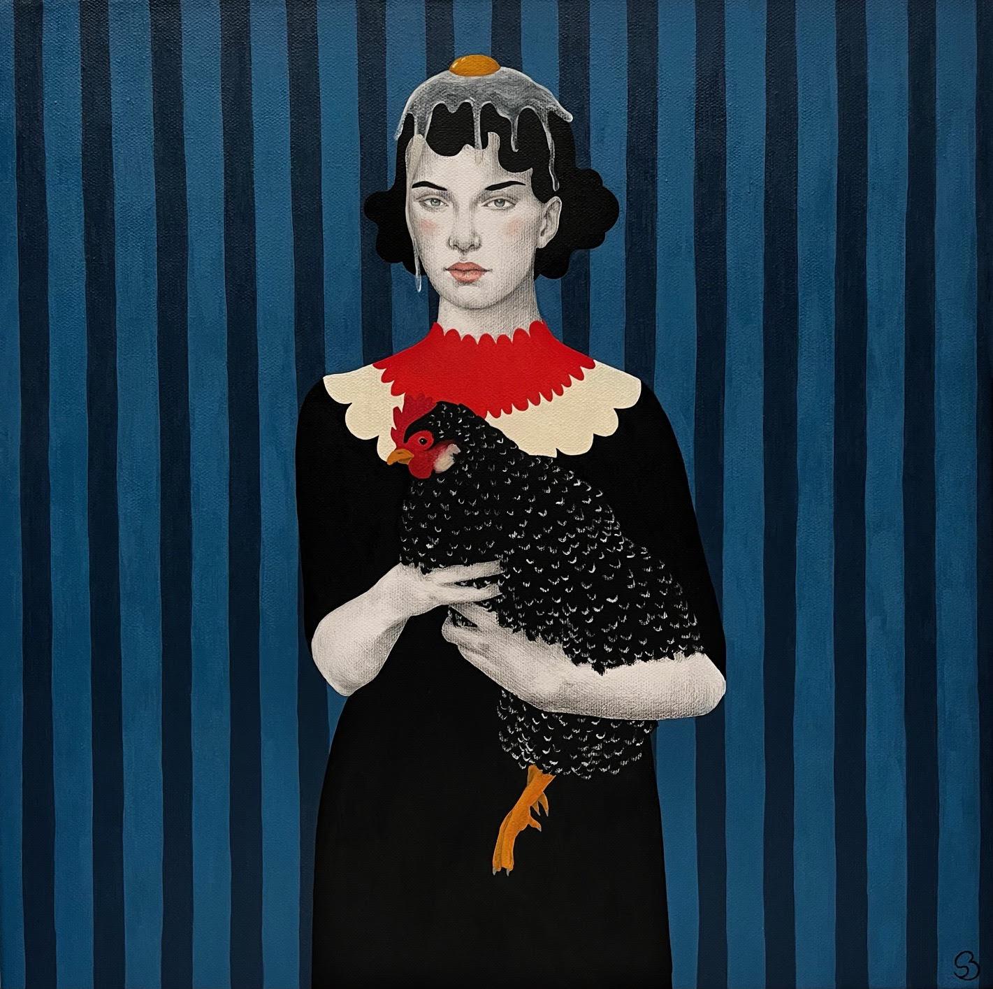 Sofia Bonati - "Callista" butterfly painting For Sale at 1stDibs