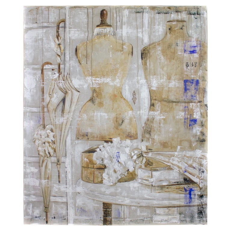 Sofia Simões, Sweet Home, 21st Century, Figurative Acrylic on Canvas ...