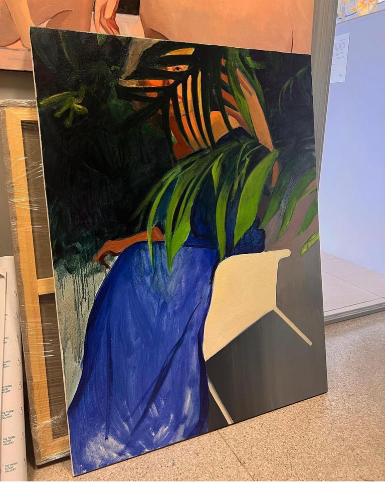 Sofiya Akimova - In the garden, 120 x 90cm For Sale at 1stDibs