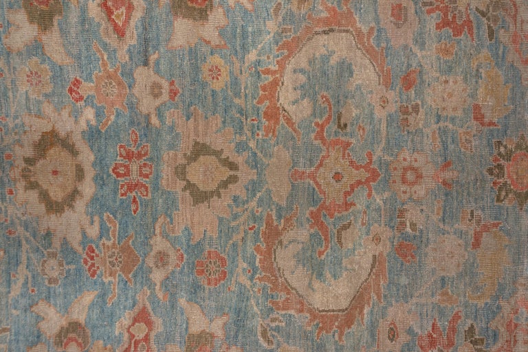 Soft Colored Rustic Antique Persian Sultanabad Carpet, circa 1890s For ...