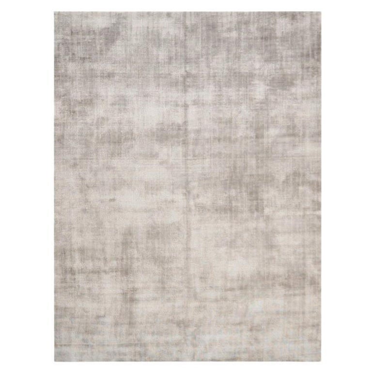 Solid Grey Rug For Sale at 1stDibs