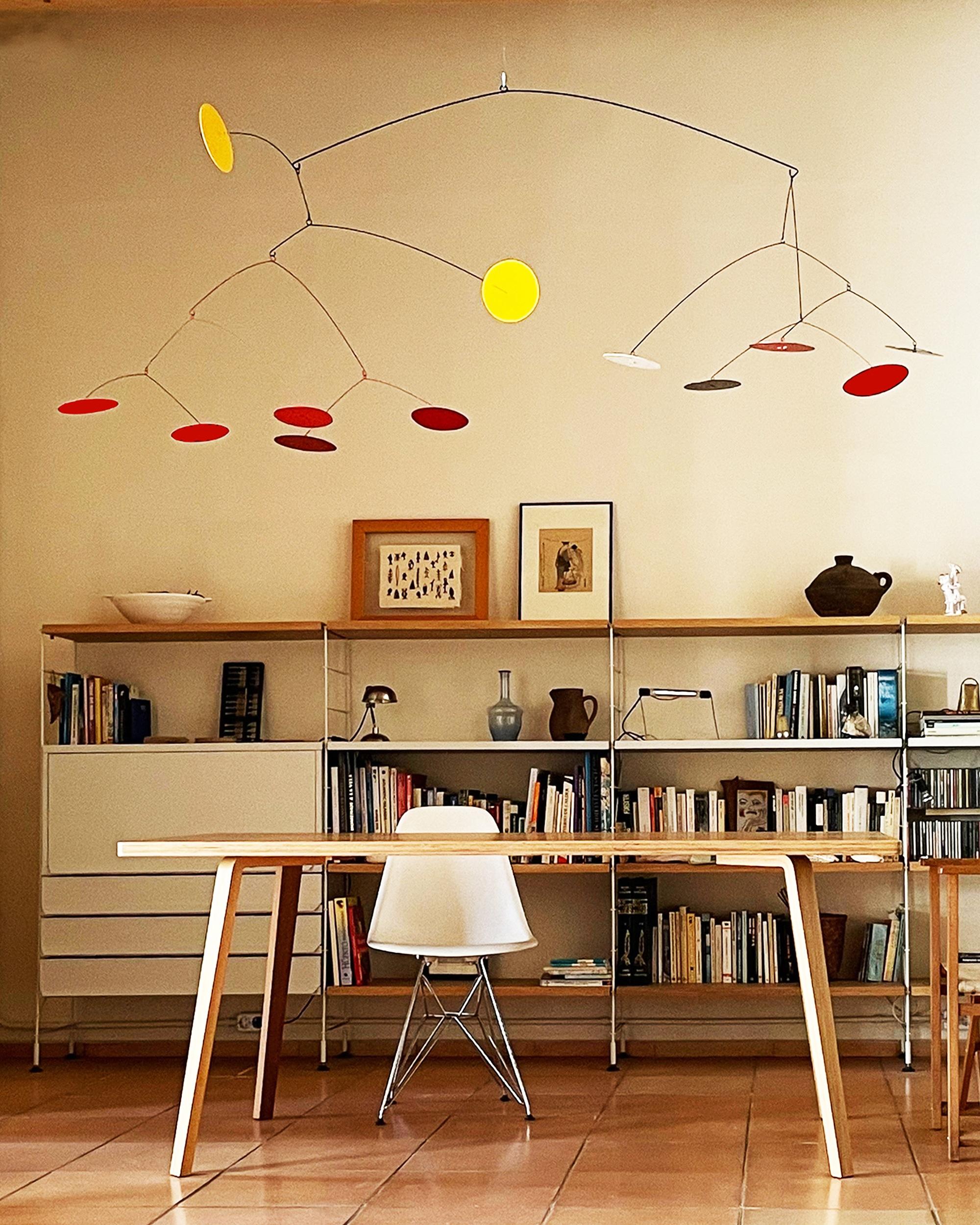 Milan, Italy Large Sustainable Recycled Paper-Mache Mobile Sculpture at ...