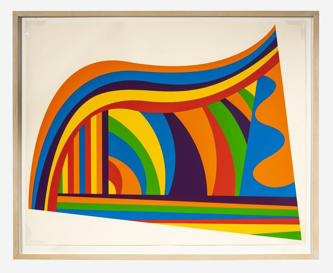 Robert Tavener - Robert Tavener Magdalen College Oxford Screenprint ...