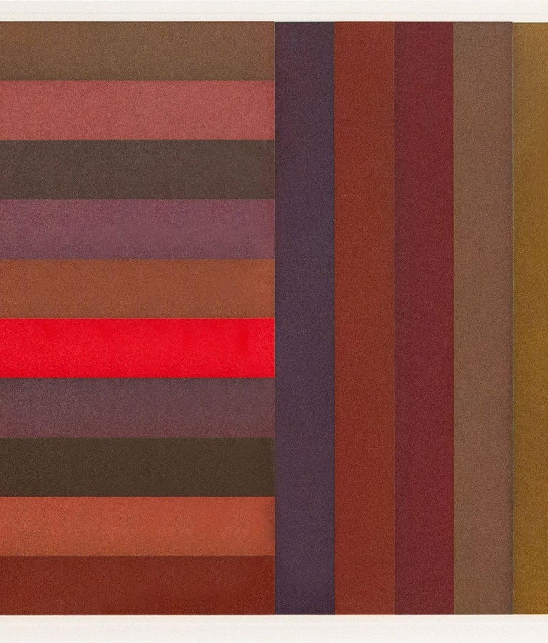 Sol LeWitt - Horizontal Color Bands and Vertical Color Bands: Red ...