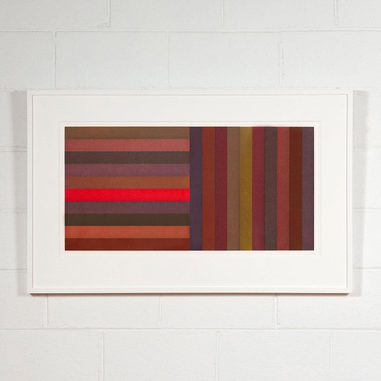 Sol LeWitt - Horizontal Color Bands and Vertical Color Bands: Red ...