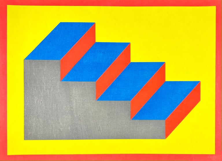 Sol LeWitt - Sol LeWitt – Form Derived from a Cubic Rectangle (Steps ...