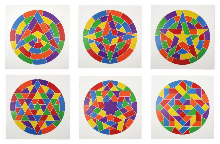 Sol LeWitt - Tondo Stars For Sale at 1stDibs