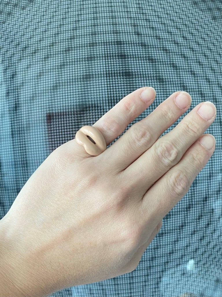 Solange Azagury-Partridge British Hot-Lips Ring 925 Sterling Silver ...