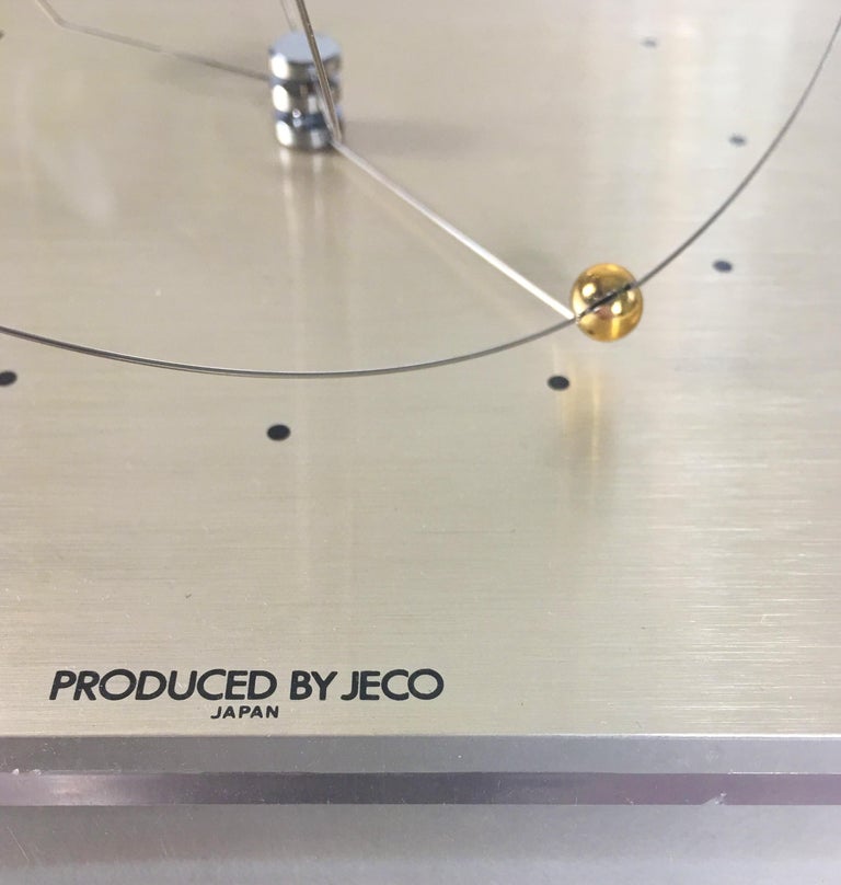 Solar System Table Clock by Jeco at 1stDibs