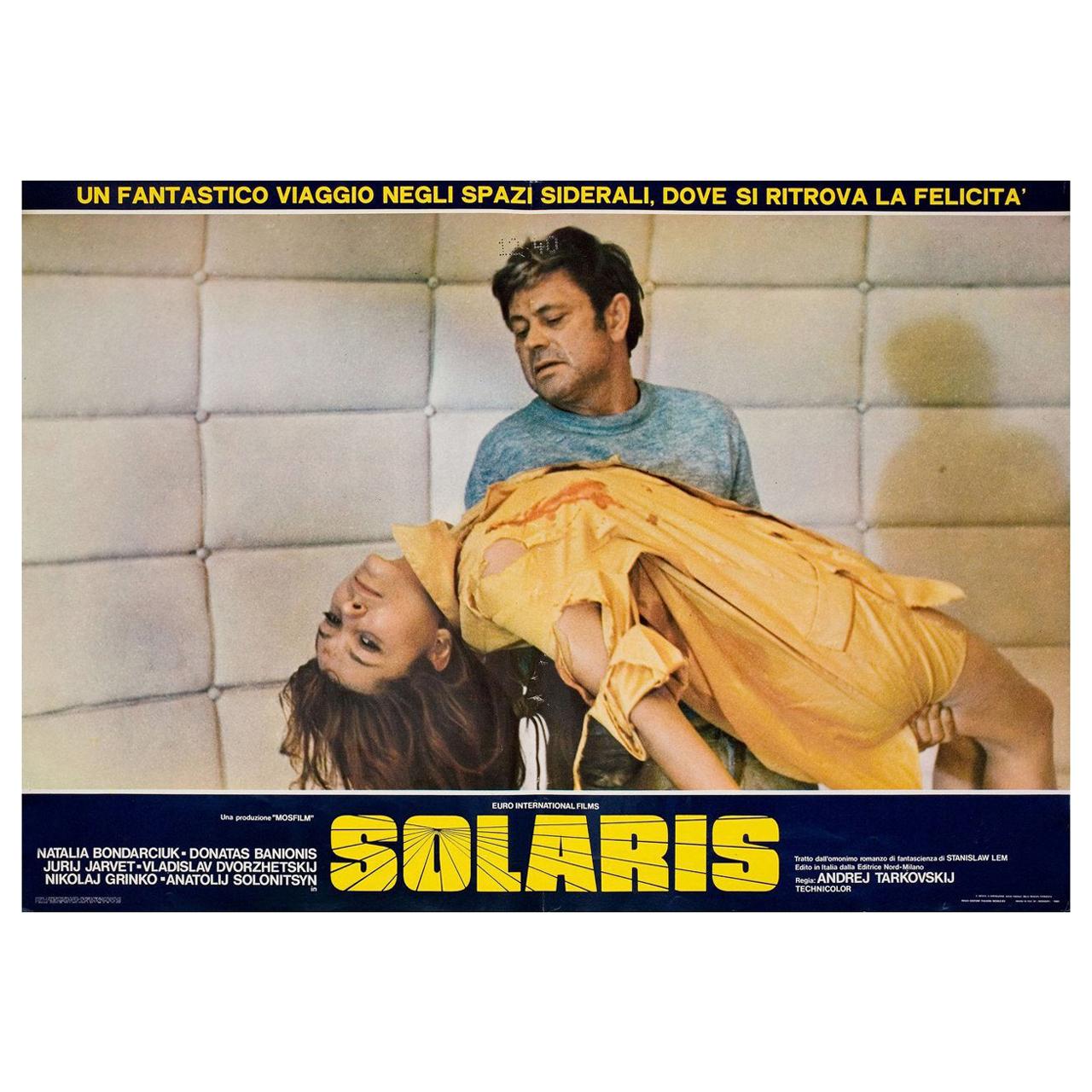 "Solaris" 1974 Italian Fotobusta Film Poster For Sale at 1stDibs