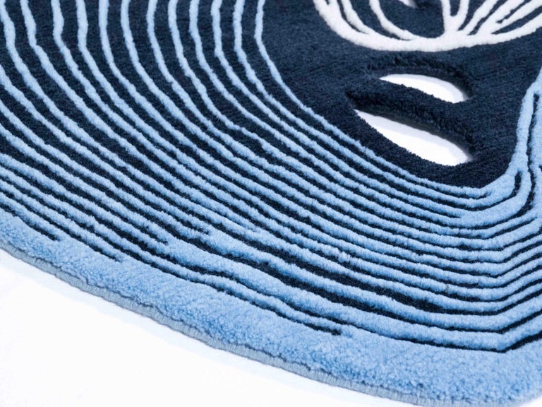 Solaris, Modern Dressing Room Hand-Knotted Rug For Sale at 1stDibs