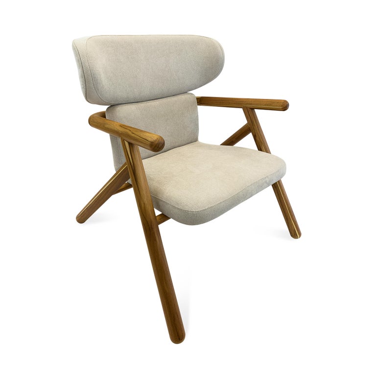 Sole Scandinavian-Styled Armchair in Teak. For Sale at 1stDibs | oskar ...