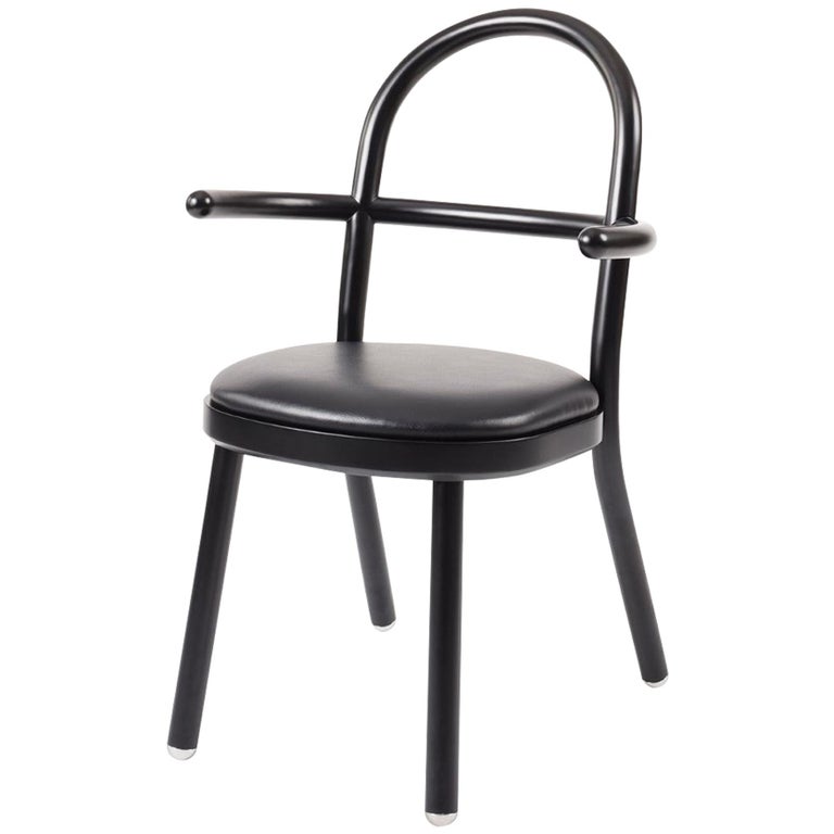 Solid Beech Chair Designed by Thomas Dariel For Sale at 1stDibs